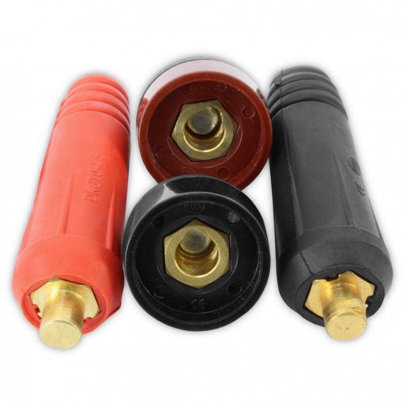 Satz Stecker + Buchsen 10-25 Vogelmann | Stecker und Buchsen | Weldes